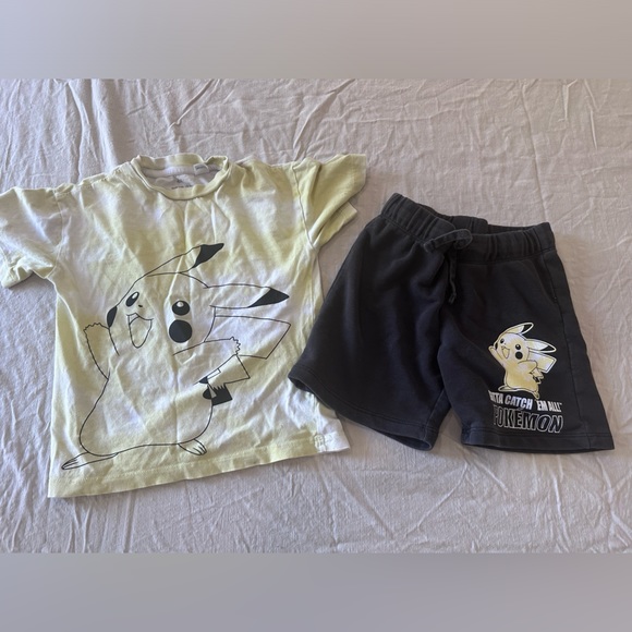 H&M | Matching Sets | Hm Pokemon Matching Set 5t | Poshmark